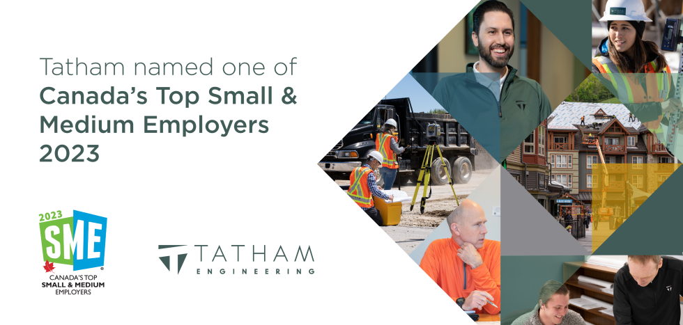 Tatham Engineering Recognized as One of Canada's Top Small & Medium ...