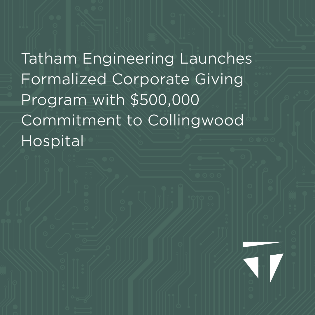 Tatham Engineering Announces Enhanced Corporate Giving Program with ...